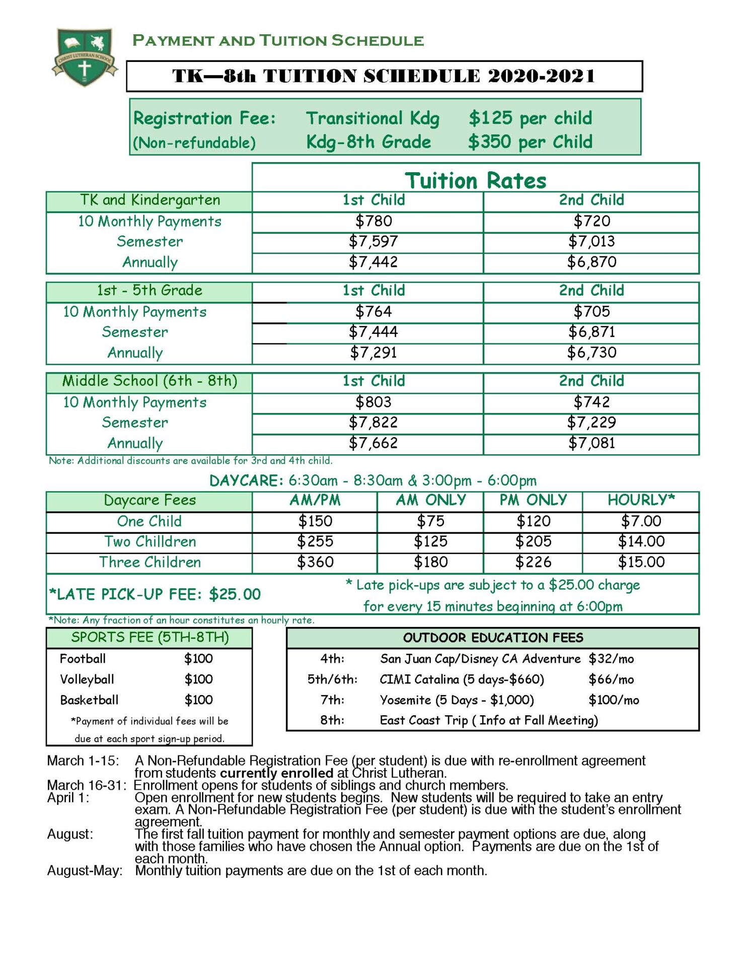 Tuition – CLSwc.org